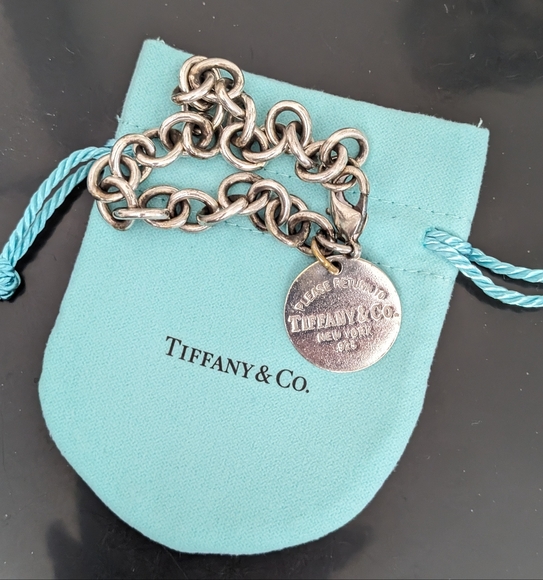 Tiffany & Co. | Jewelry | Tiffany Co Atlas Bracelet Stamped 925 | Poshmark